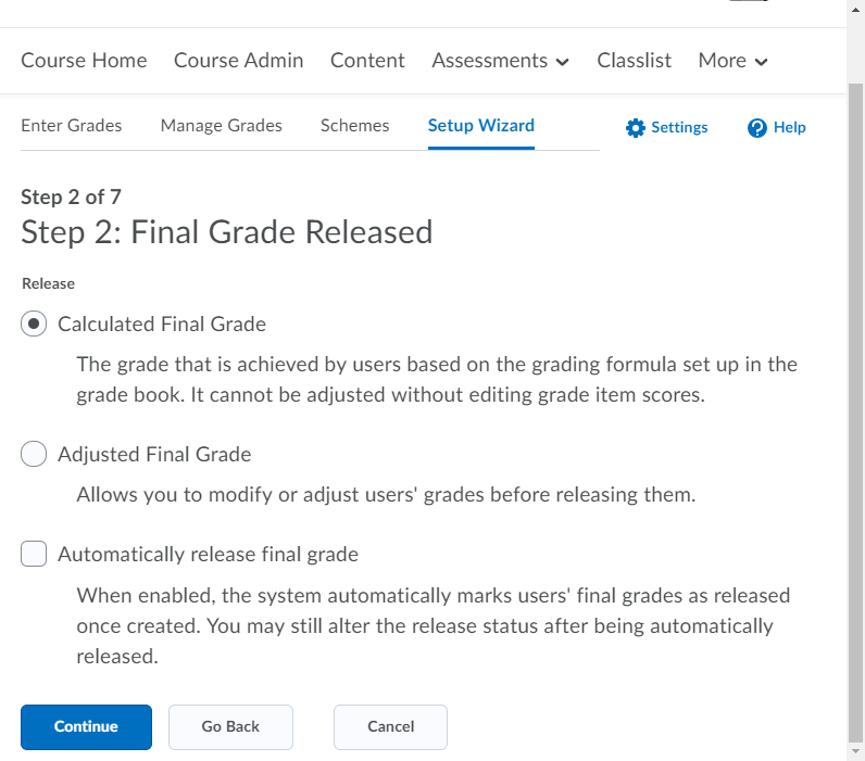 How do I set up my Grades using the Setup Wizard? – Welcome to ...