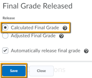 How do I show final grades to students? – Welcome to Brightspace Resources