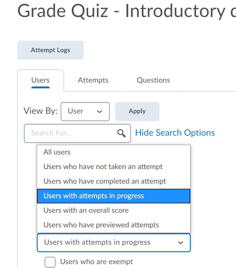 How do I submit a quiz attempt on behalf of my student? – Welcome to ...