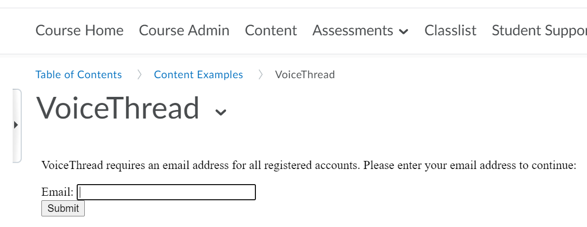 How do I use VoiceThread with Brightspace? – Welcome to Brightspace Resources