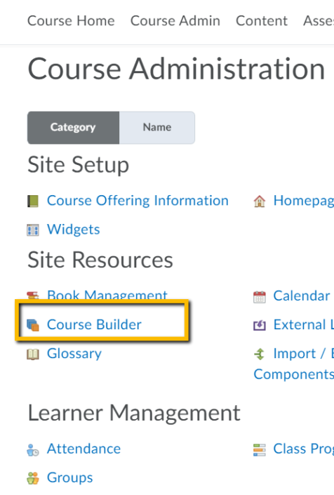 How do I use Course Builder in Brightspace? – Welcome to Brightspace ...