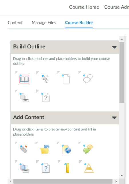 How do I use Course Builder in Brightspace? – Welcome to Brightspace ...