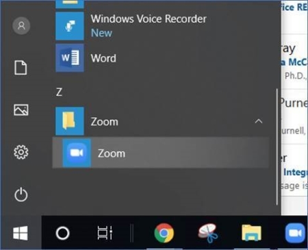 How to ensure you are logged into Zoom – Welcome to Brightspace Resources