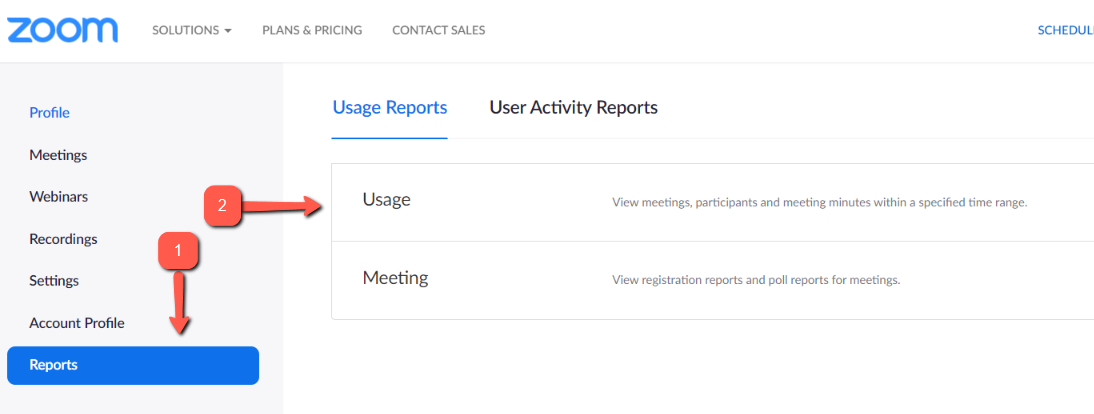 How to view Zoom Usage Reports to see who attended your zoom meetings ...