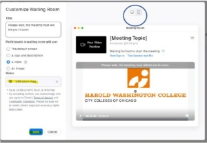 How to enable chat responses and add video to your Zoom Waiting Room ...