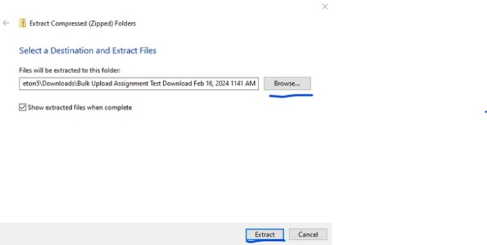 How do I bulk upload feedback files to students assigments? – Welcome to Brightspace Resources